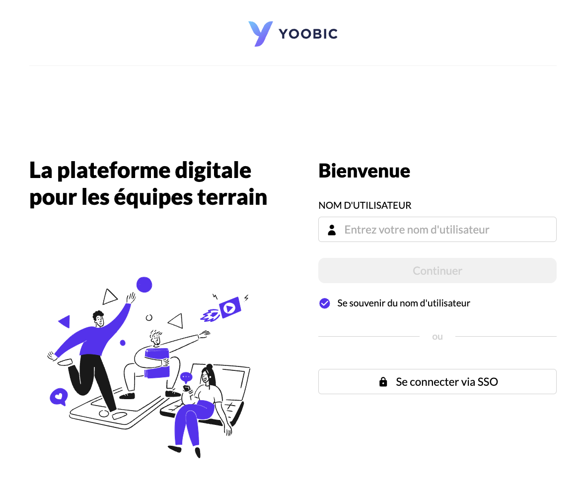 Comment se connecter à YOOBIC ? – YOOBIC
